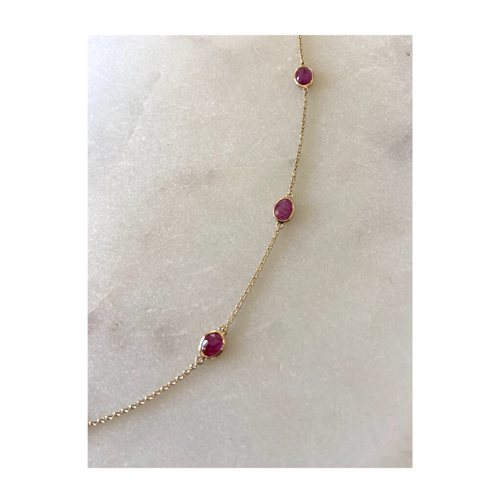 Collier Thalia, multi Rubis ⋆ Abis